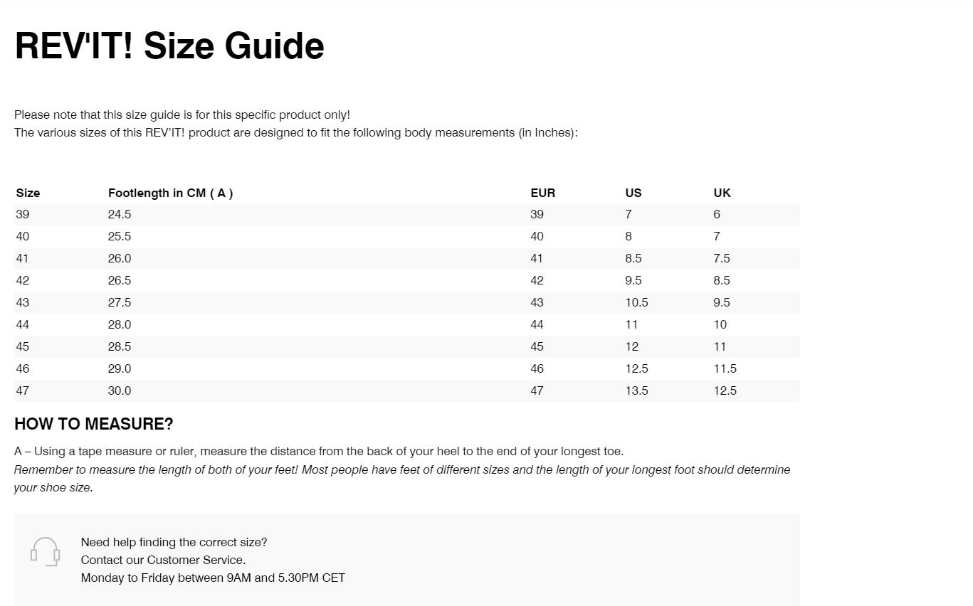 REV'IT! Jetspeed Pro Shoes – REV'IT! Australia