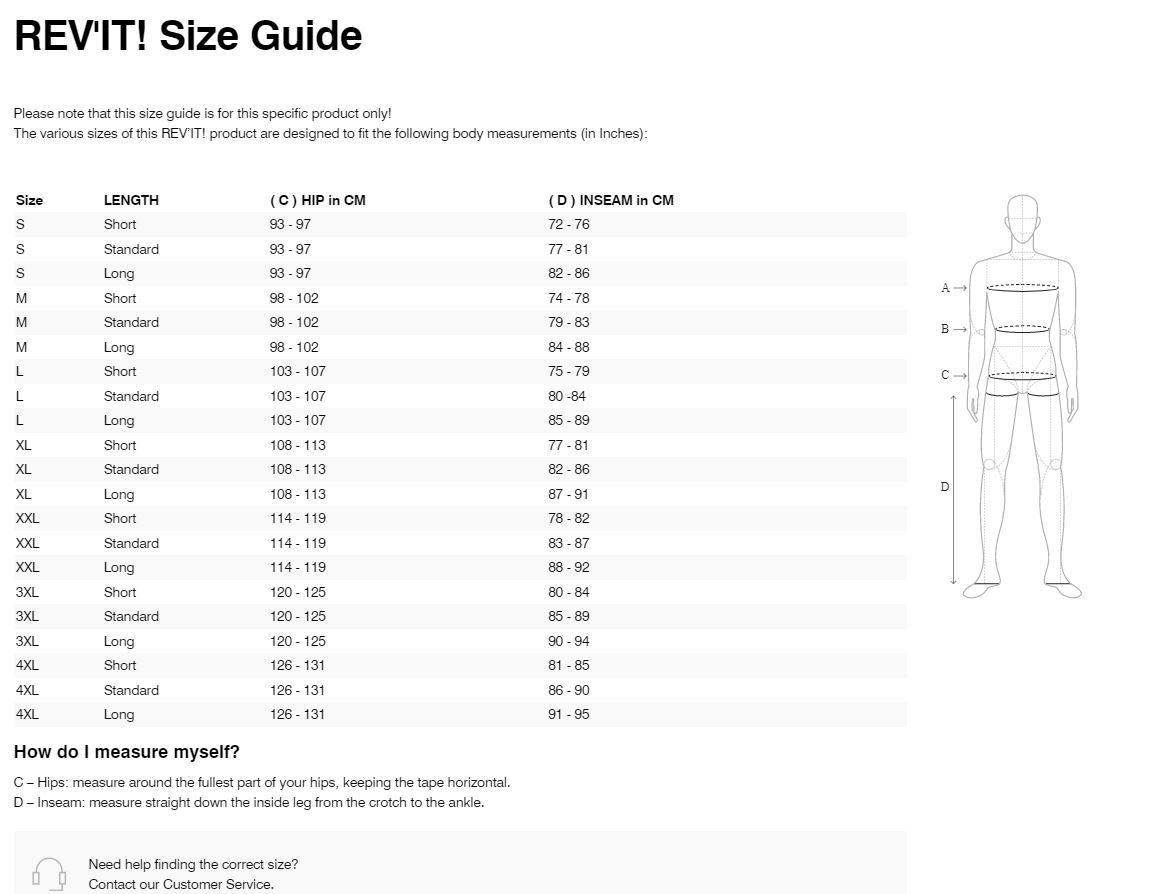 REV'IT! Dominator 3 GTX Pants – REV'IT! Australia